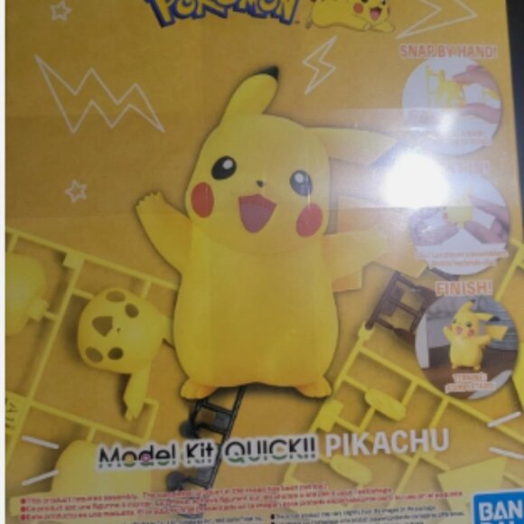 Bandai Namco | Toys | Pokemon Quick Pikachu Model Kit Bandai Hobby ...